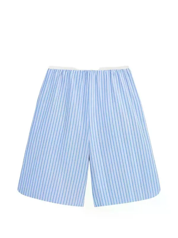 THE FRANKIE SHOP Elyn Striped Bermuda Shorts