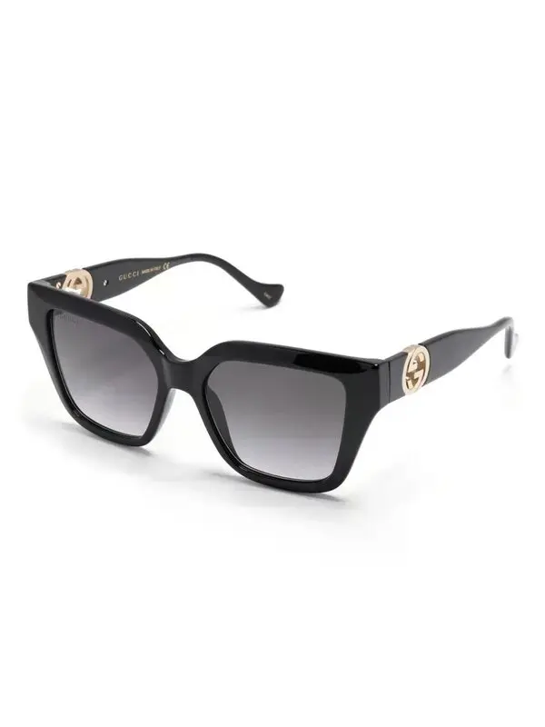 Gucci Square-frame Sunglasses - Black