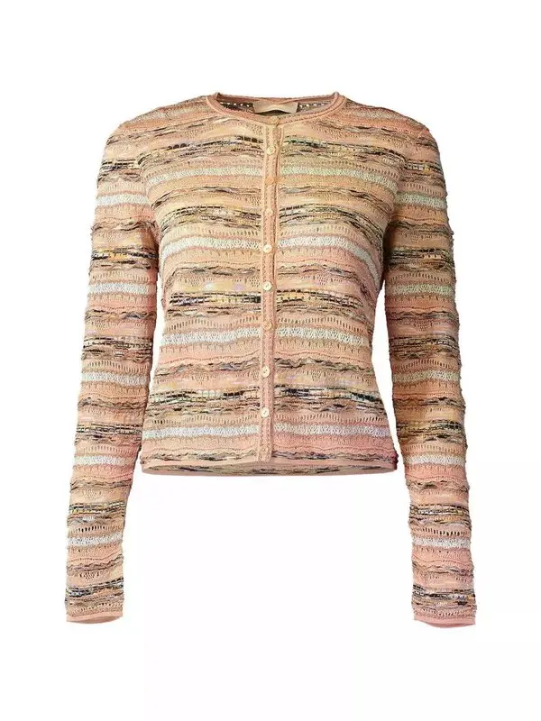 Ulla Johnson Mia Horizontal Stripe Cardigan