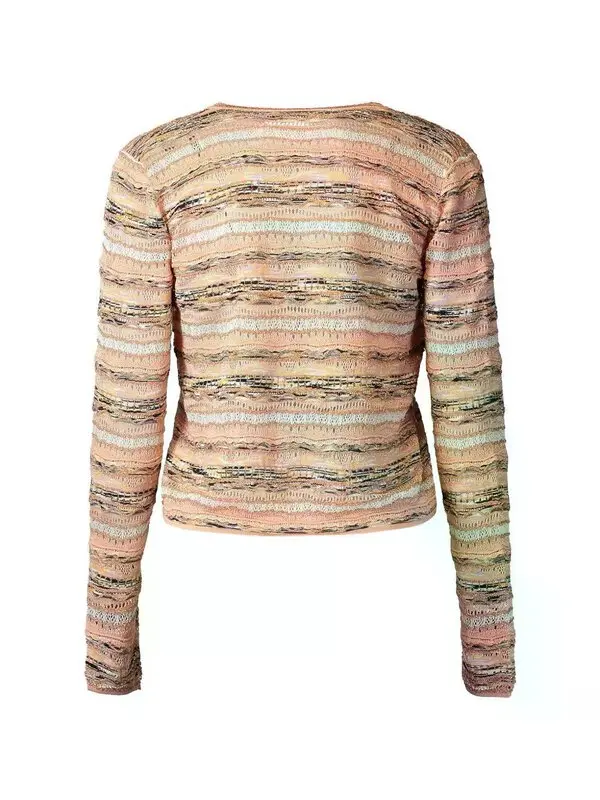 Ulla Johnson Mia Horizontal Stripe Cardigan