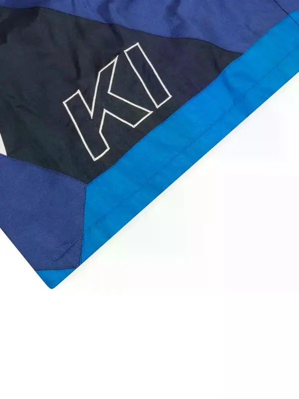 Kith Turbo Color-block Drawstring Shorts - Blue