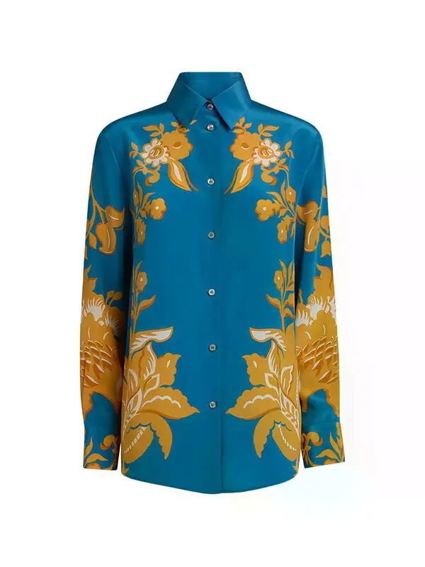 Etro Floral Print Button-up Shirt