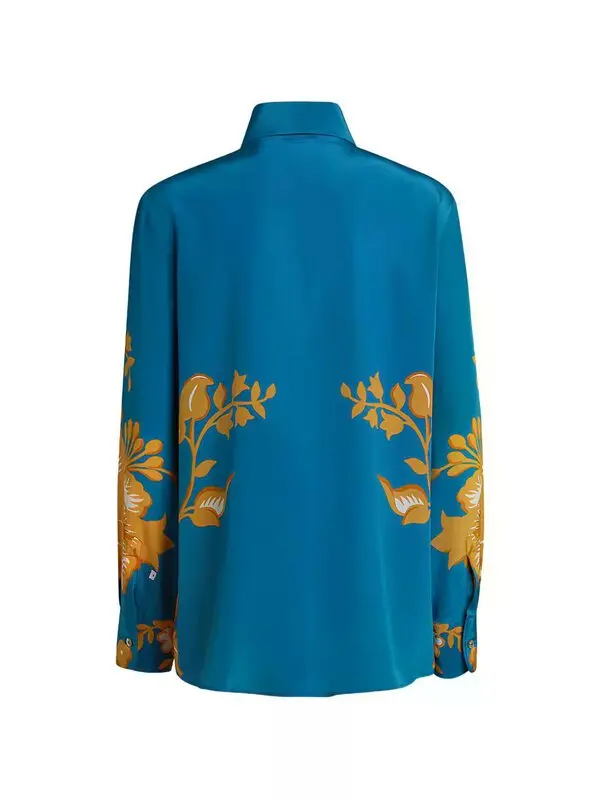 Etro Floral Print Button-up Shirt