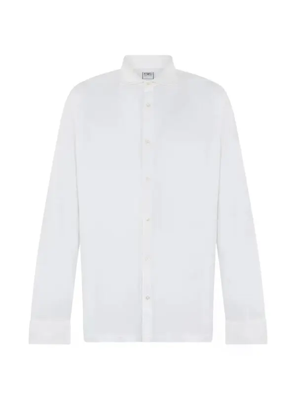 Fedeli Long-sleeve Cotton Shirt