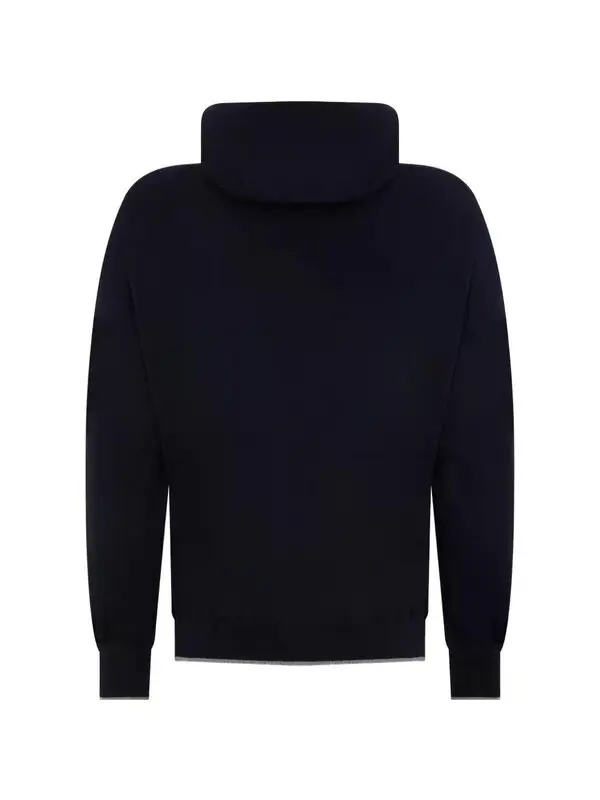 Fedeli Knitted Bomber Jacket
