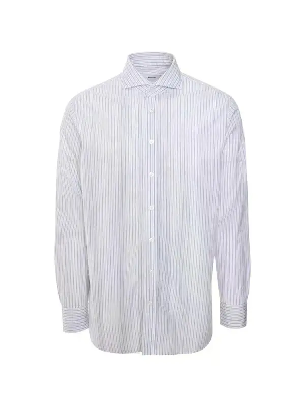 LARDINI Pinstripe-pattern Shirt