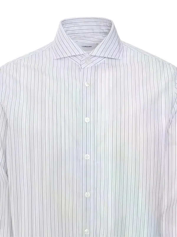 LARDINI Pinstripe-pattern Shirt