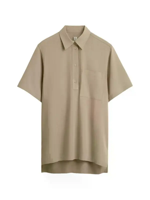 TOTEME Short-sleeve Polo Top