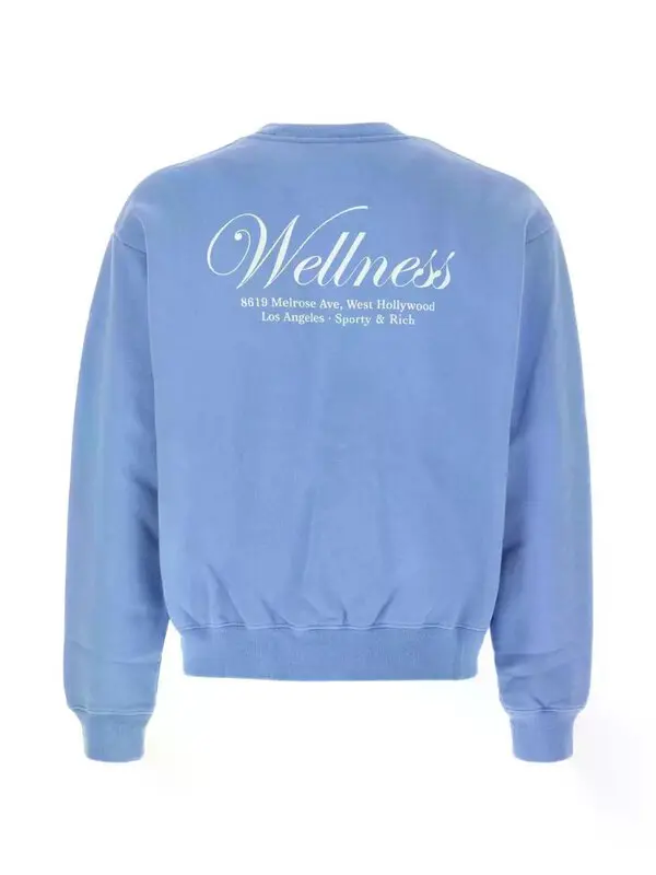 SPORTY & RICH Wellness Logo Sweatshirt