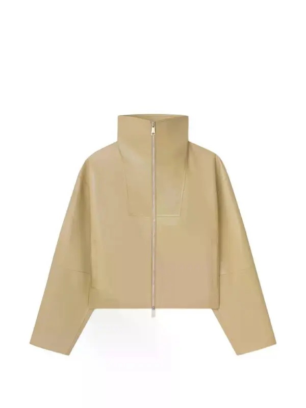 Nanushka Alonza Boxy-fit Funnel-neck Jacket