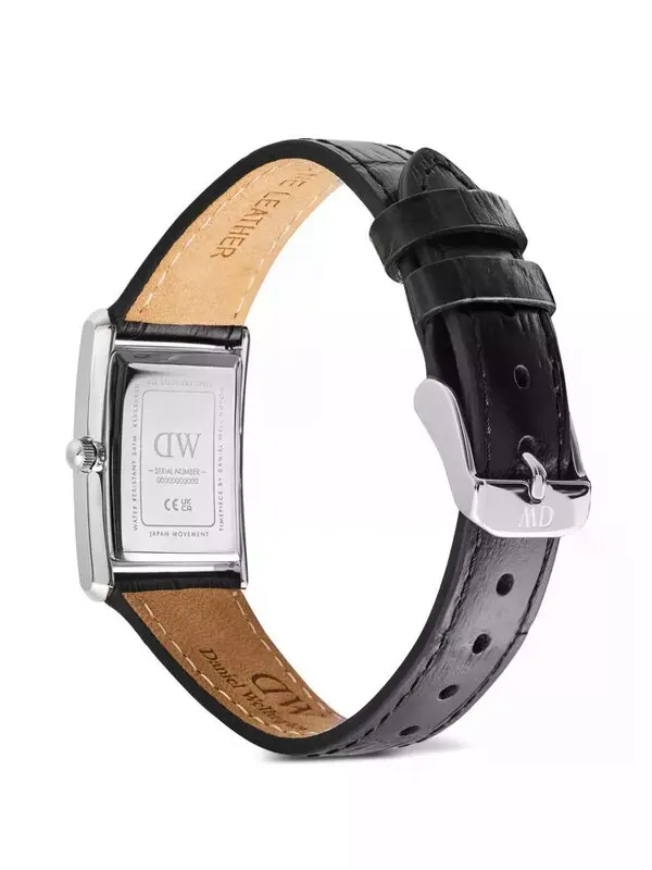 DANIEL WELLINGTON Bound Crocodile-effect Watch
