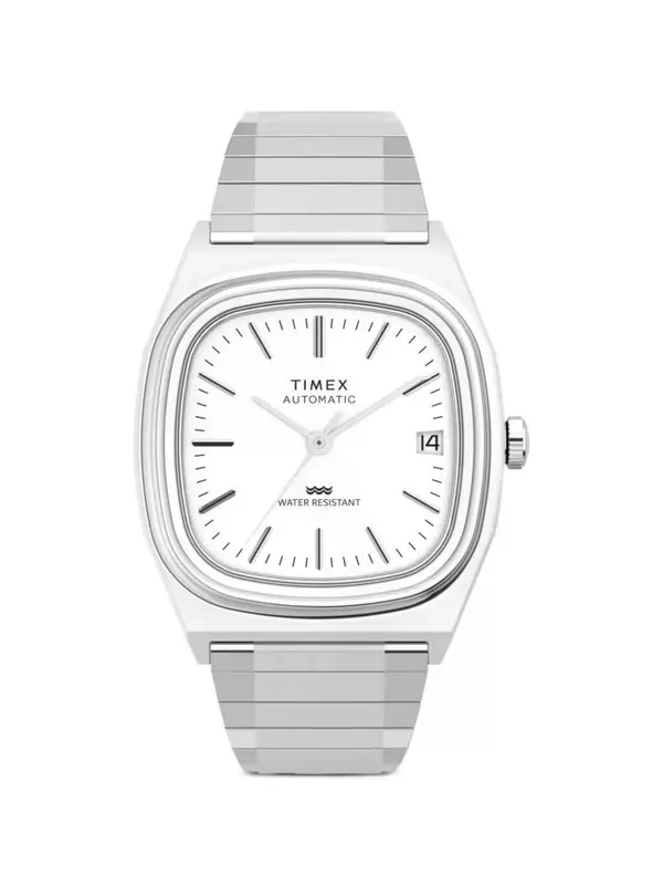 TIMEX Automatic 1983 E Line Reissue Watch - White