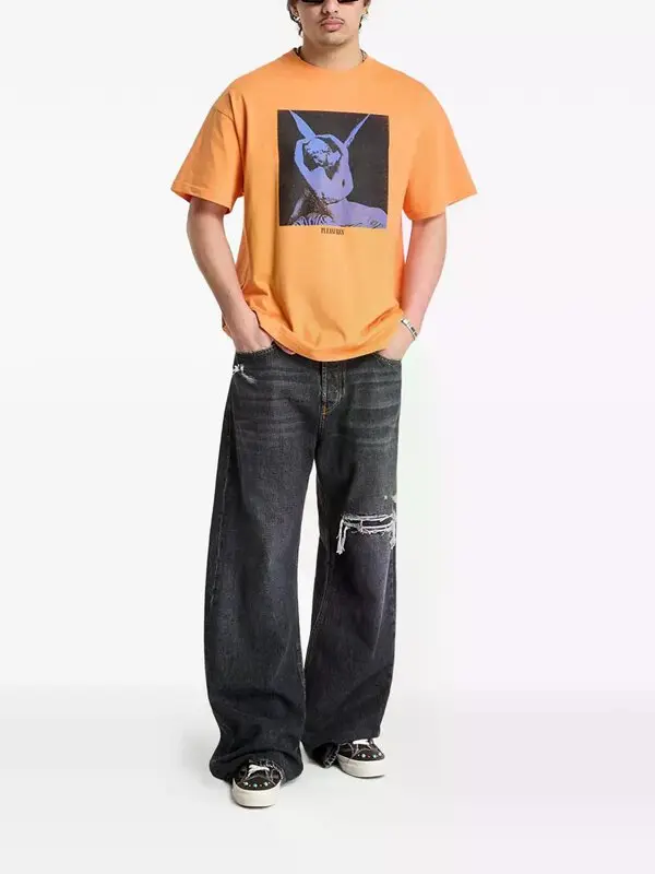 PLEASURES Angel Graphic-print T-shirt