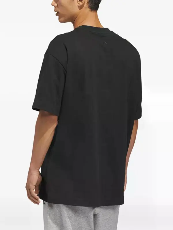 Adidas Logo Print Cotton T-shirt
