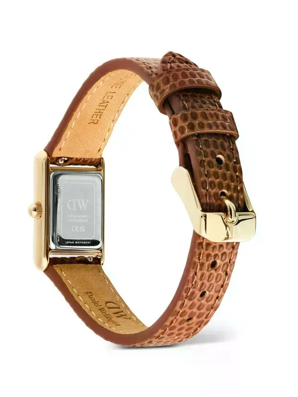 DANIEL WELLINGTON Mini Bound Lizard-effect Watch