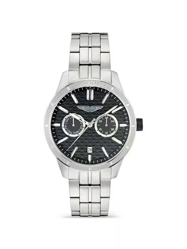 ASTON MARTIN WATCHES Aston Martin Guilloché Dial 42mm Watch - Black