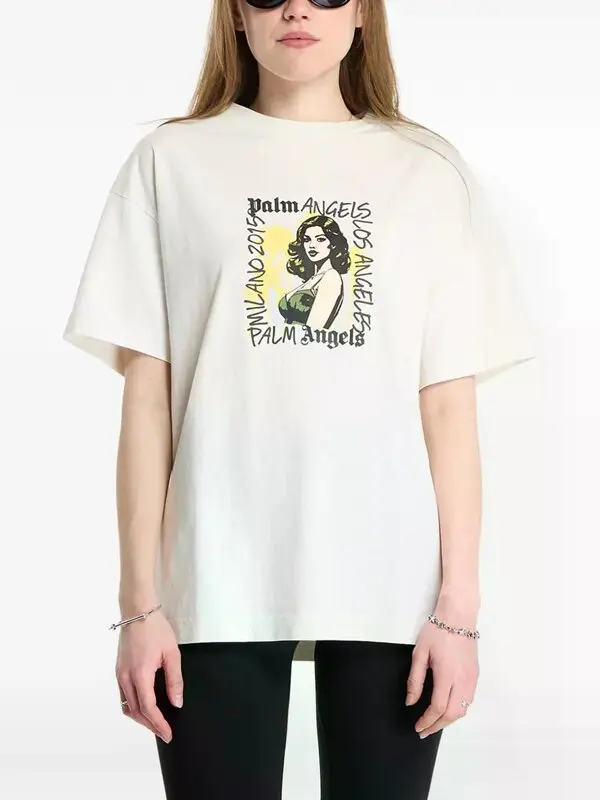 Palm Angels Graphic Print T-shirt