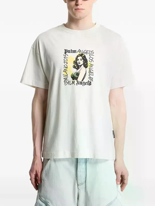 Palm Angels Graphic Print T-shirt