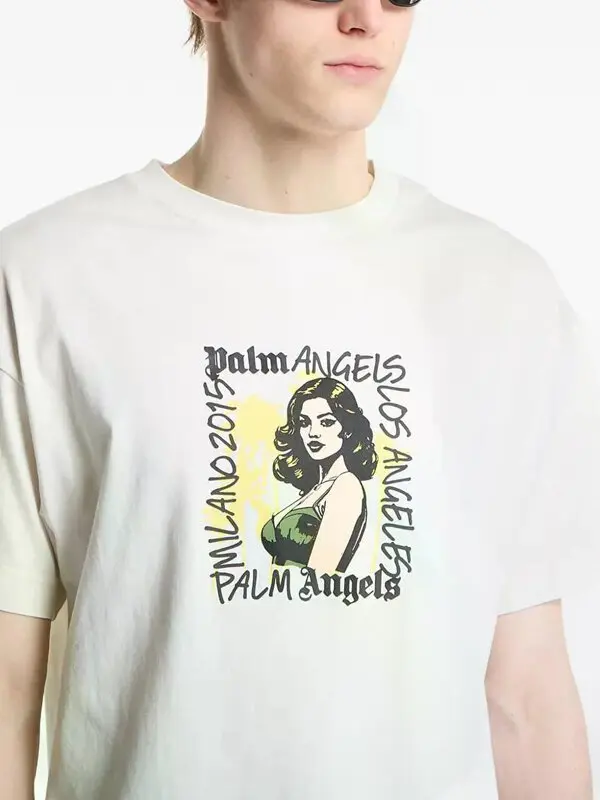 Palm Angels Graphic Print T-shirt