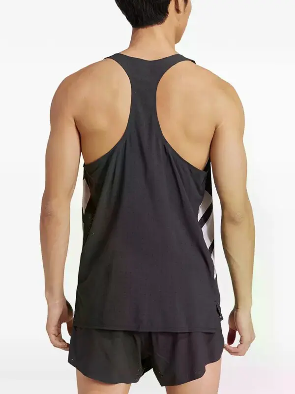Adidas Adizero Performance Tank Top With Logo Print