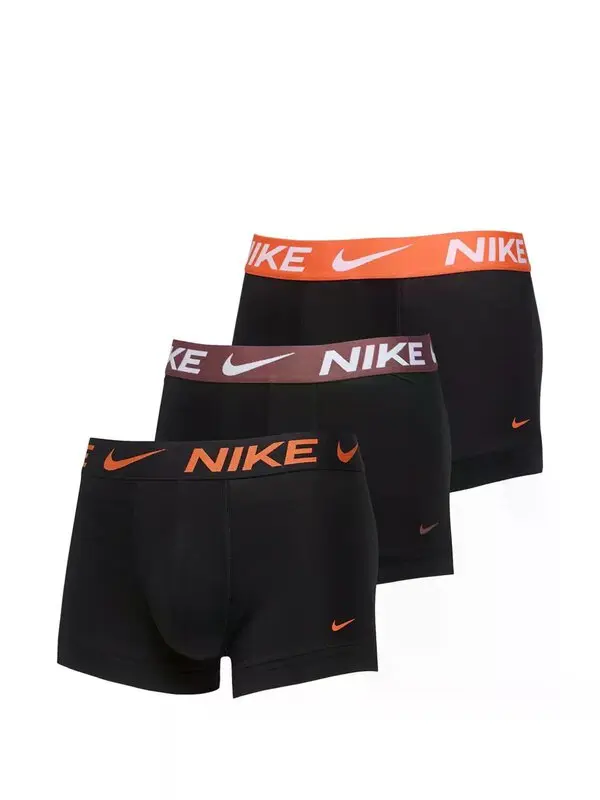 Nike Logo-waistband Trunks - Black