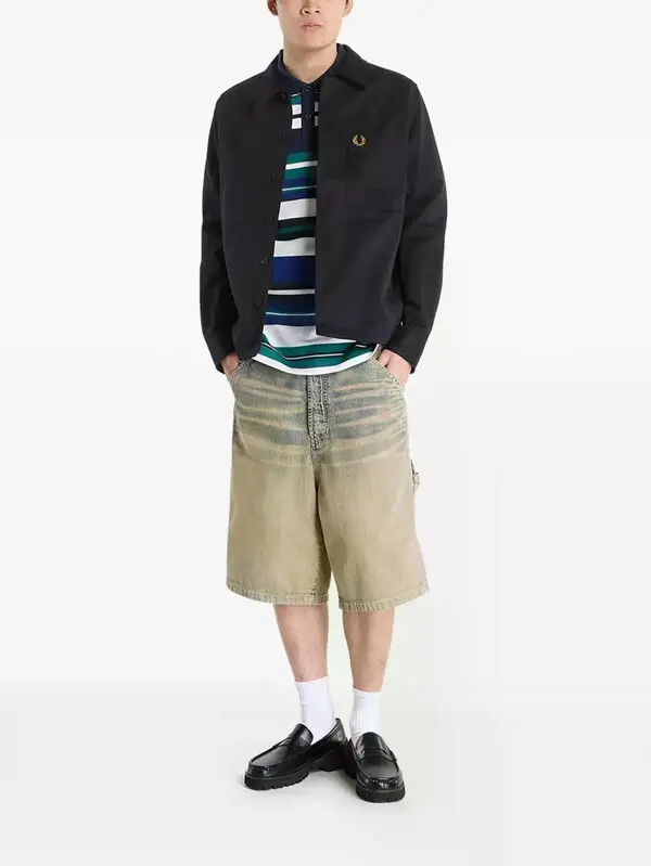 Fred Perry Twill-texture Shirt