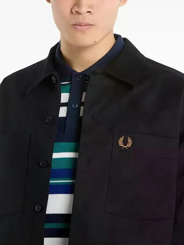Fred Perry Twill-texture Shirt