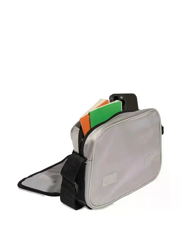 Adidas Logo-print Mesh Messenger Bag