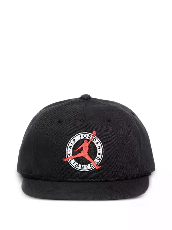 JORDAN Flight Club Pro Flat-bill Hat - Black