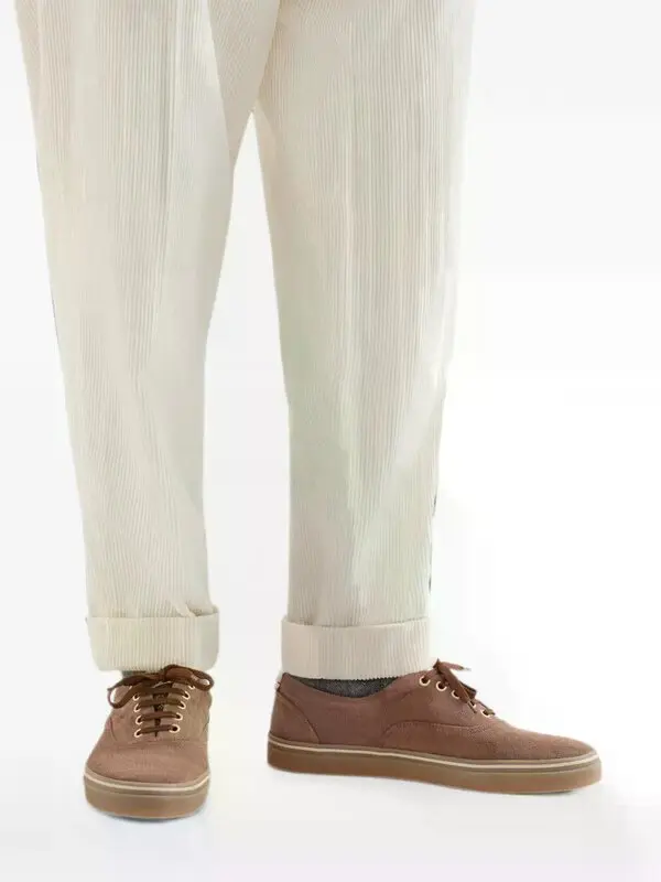 Brunello Cucinelli Suede Sneakers - Brown