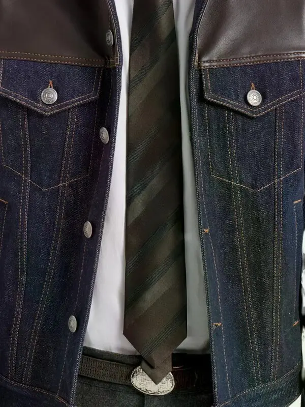 Brunello Cucinelli Regimental Stripe Silk Tie