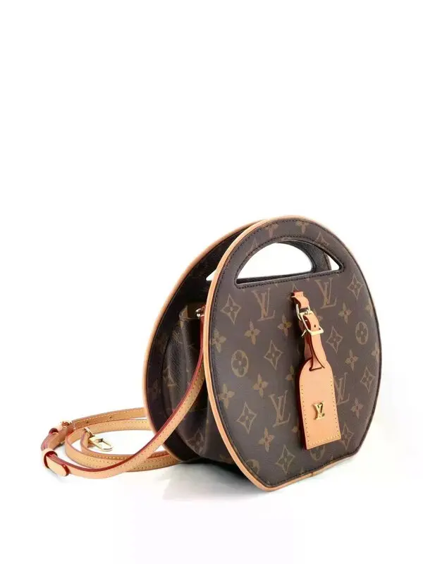 LOUIS VUITTON Monogram Canvas Pm Satchel - Brown