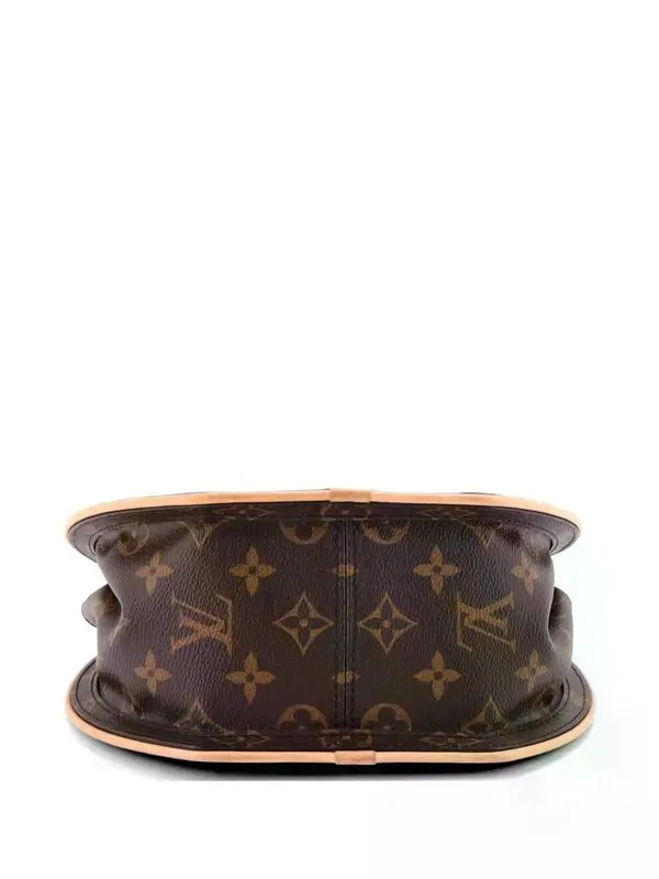 LOUIS VUITTON Monogram Canvas Pm Satchel - Brown