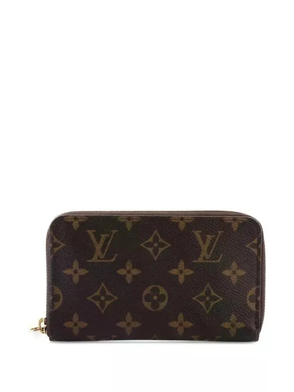 LOUIS VUITTON Zippy Compact Wallet Monogram Canvas Small Wallets - Brown