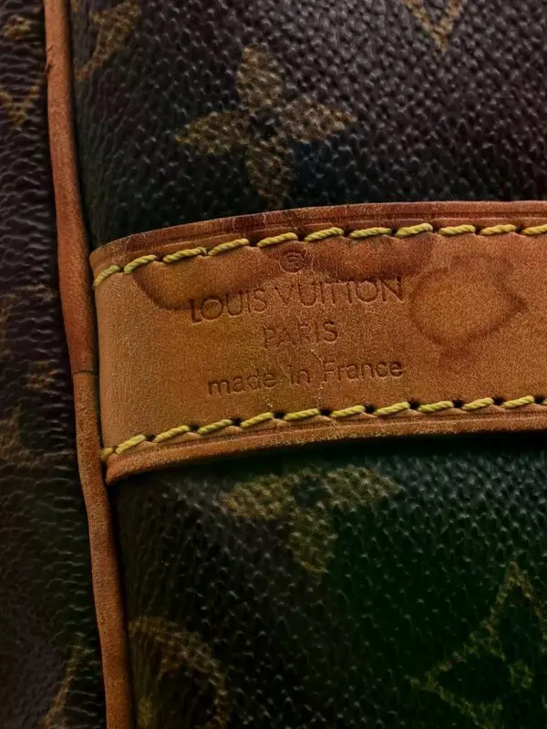 LOUIS VUITTON Keepall Bandouliere 55 Monogram Canvas Travel Bag