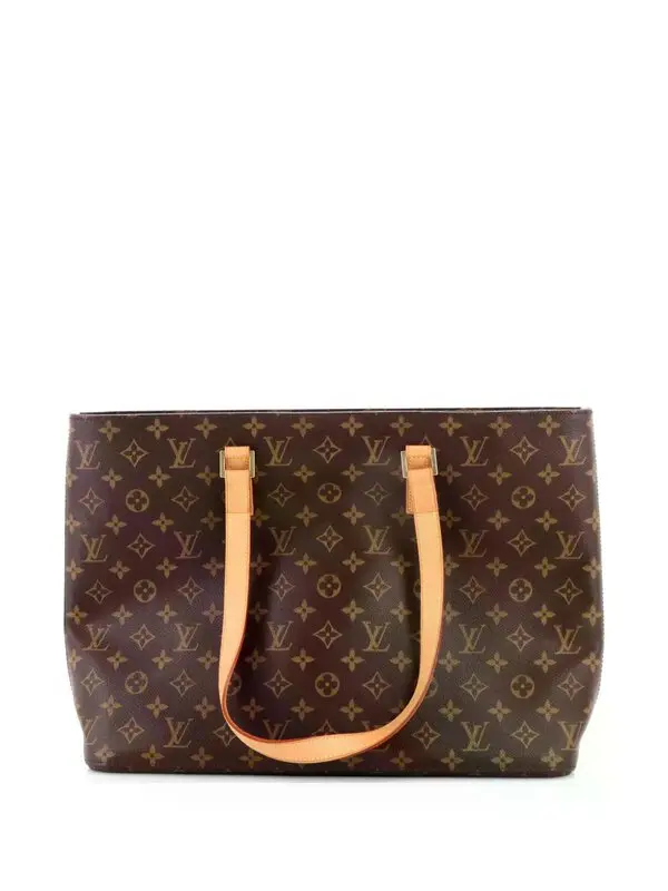 LOUIS VUITTON Monogram Canvas Luco Tote Bag - Brown