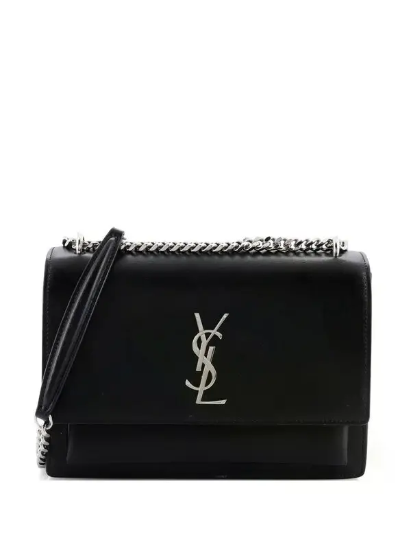 Saint Laurent Sunset Medium Crossbody Bag - Black