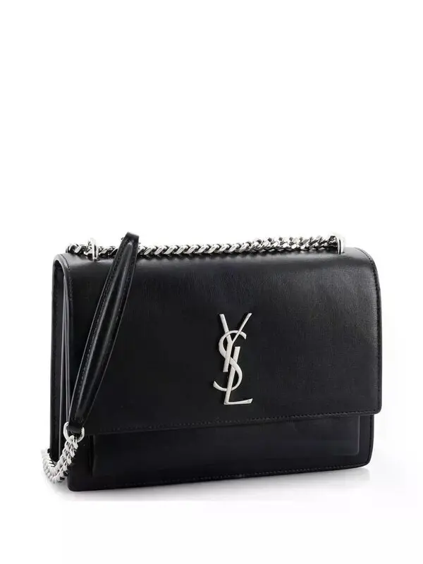 Saint Laurent Sunset Medium Crossbody Bag - Black