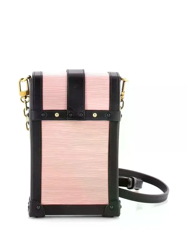 LOUIS VUITTON Vertical Trunk Pochette Epi Leather Travel Bag