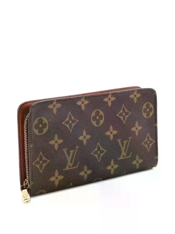 LOUIS VUITTON Porte-monnaie Zippy Wallet Monogram Canvas Small Wallets - Brown