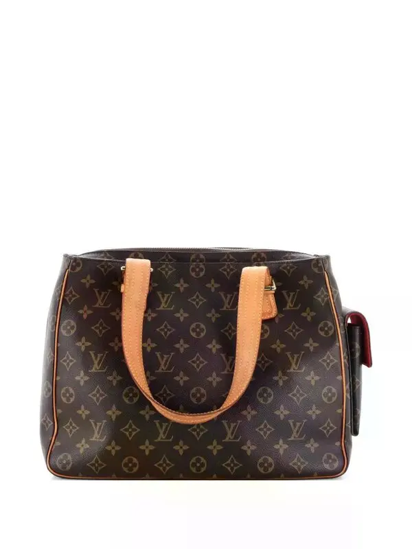 LOUIS VUITTON Multipli Cite Handbag Monogram Canvas Satchel - Brown