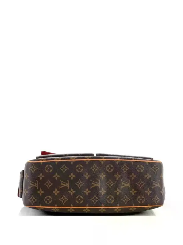 LOUIS VUITTON Multipli Cite Handbag Monogram Canvas Satchel - Brown