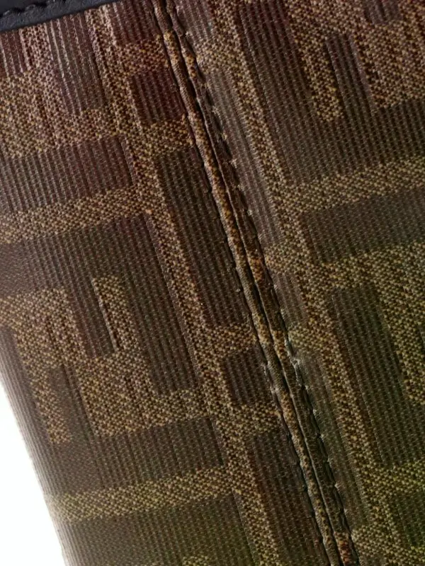 Fendi Runaway Shopper Zucca Coated Canvas Tote Bag