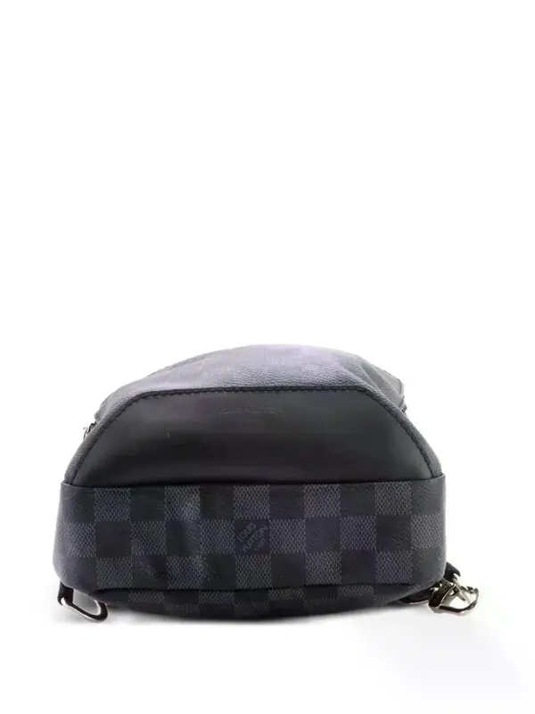 LOUIS VUITTON Avenue Sling Bag In Damier Graphite - Black
