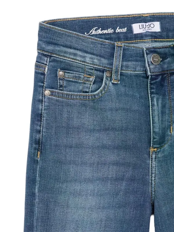 Liu Jo Rhinestone-embellished Flared Jeans