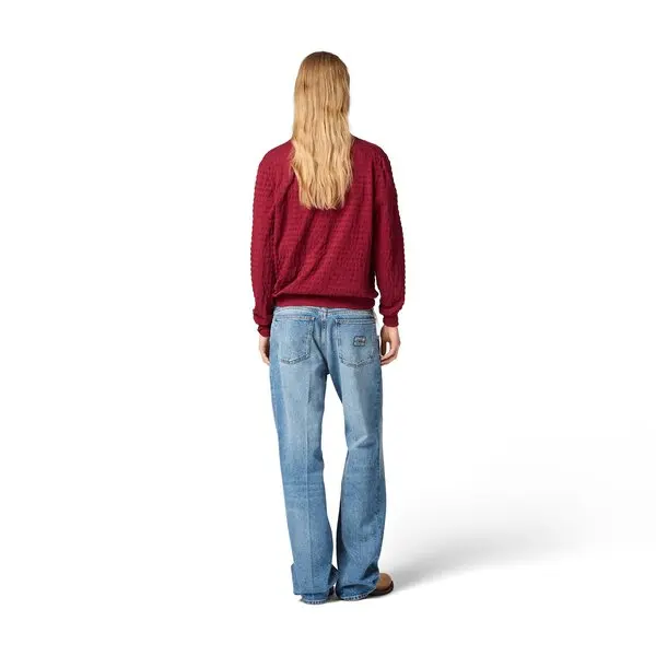 Miu Miu Boyfriend Fit Washed Denim Jeans