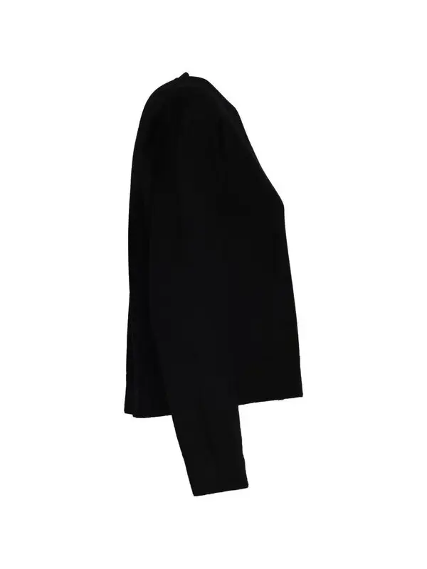ALLUDE V-neck Wool Cardigan