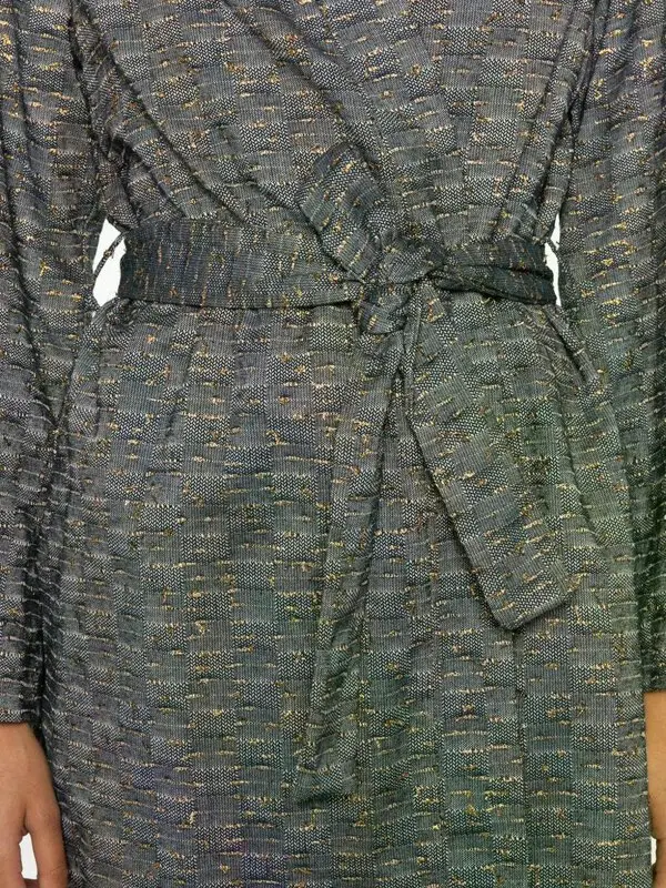 Momoni Eugenie Belted Wrap Coat