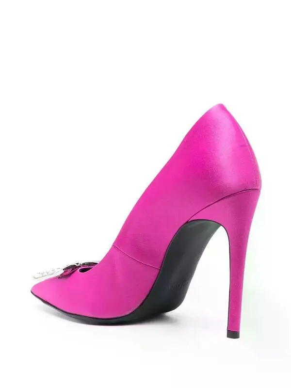 Pinko Crystal-embellished High Heel Pumps