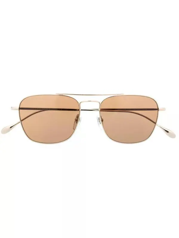 Gucci Pilot Frame Sunglasses - Gold